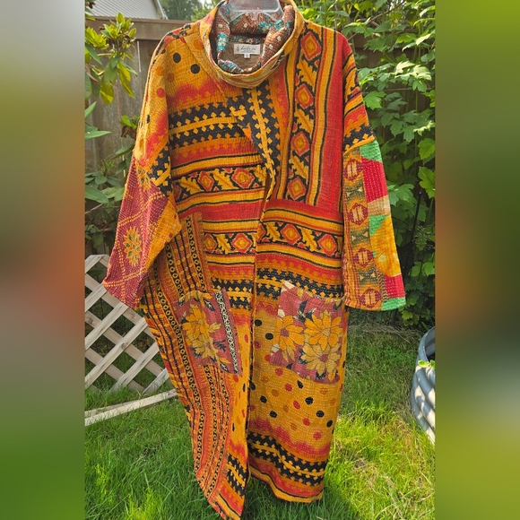 Kantha Bae | Jackets & Coats | Kantha Bae Cowl | Poshmark